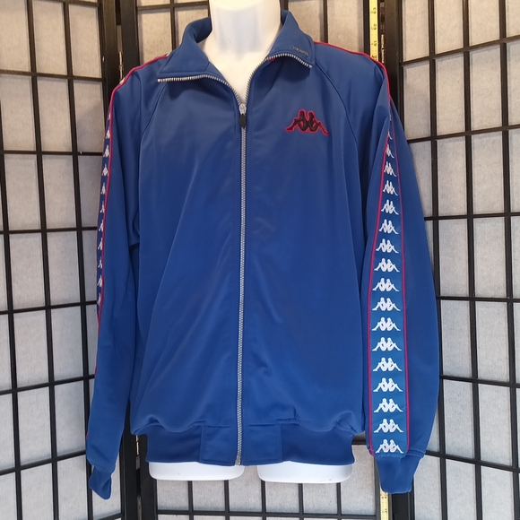 Kappa | Jackets & Coats | Kappa Red White Blue Medium Zip Up Nice Used ...